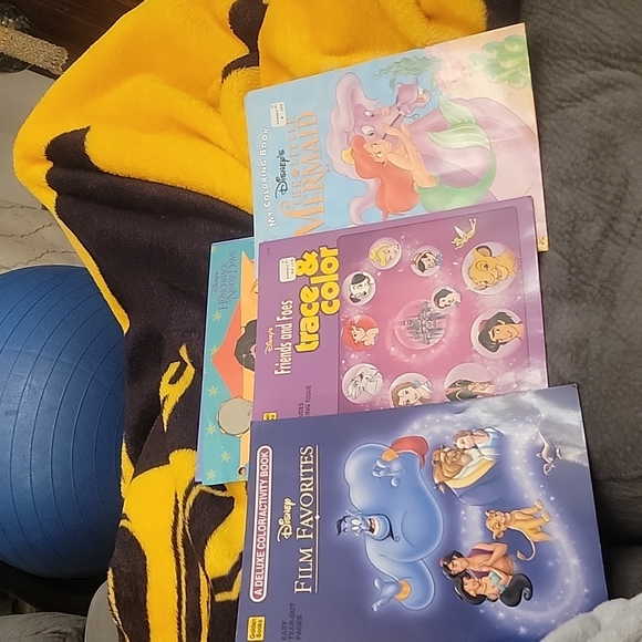 Disney | Accents | Disneys Coloring Books 2 And Trace And Color Book ...